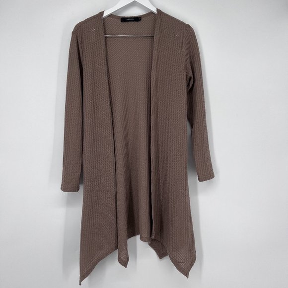 Zesica | Sweaters | Zesica Womens Waffle Knit Fishtail Long Sleeve Open ...